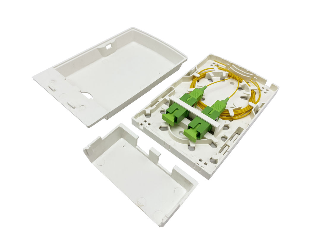 Fiber Optic Junction Box FTB102H Wall Mounting Socket Panel SC Adapter ...