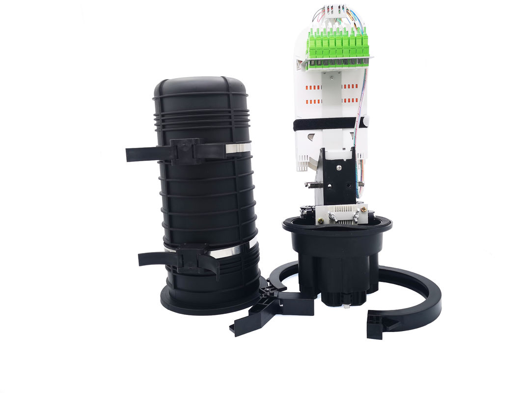 48 Cores FTTH Drop Cable IP68 Mechanical Fiber Optic Joint Enclosure ...