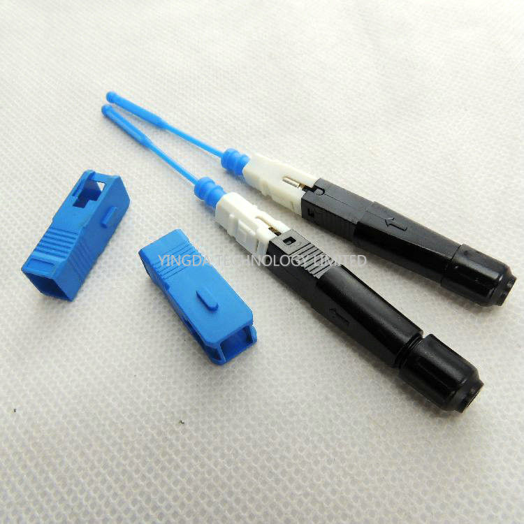 High Efficiency Field Installable Connector , FTTH Optic Fiber Terminal ...