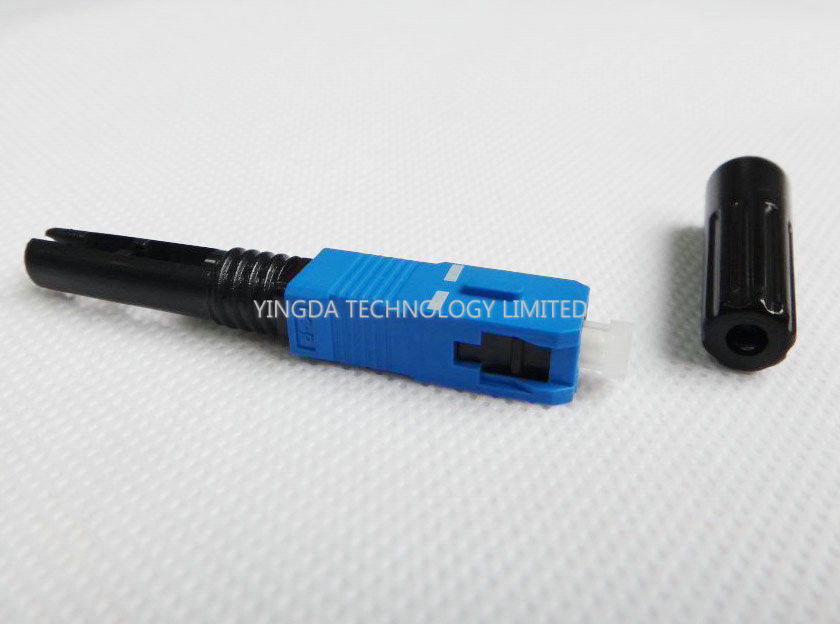 Quick Assembly Connector SC , Field Installation Connector Blue For ...