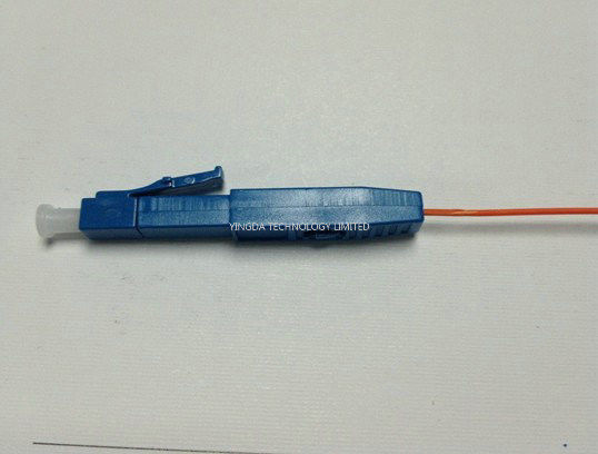 Mechanical Fast Field Installation UPC LC Fiber Optic Connector , Quick ...