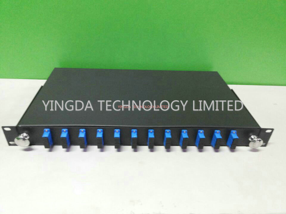 IP58 1U 19” Sliding Out wall mount Fiber Optic Patch Panel Indoor ...
