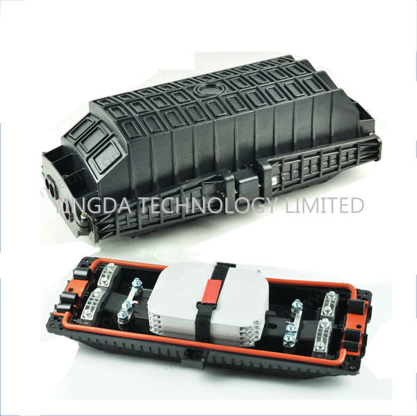 432 / 288 Cores Fiber Optic Splice Joint Closure , In - line Fiber ...