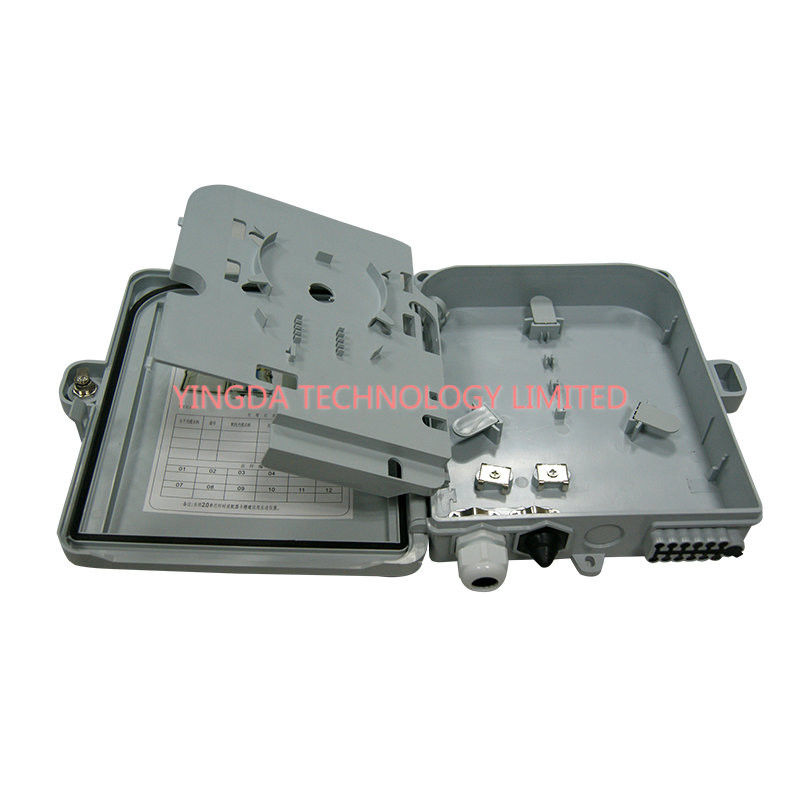 12 Core Plastic Optical Terminal Box, 12 Port Optical Fiber Termination box