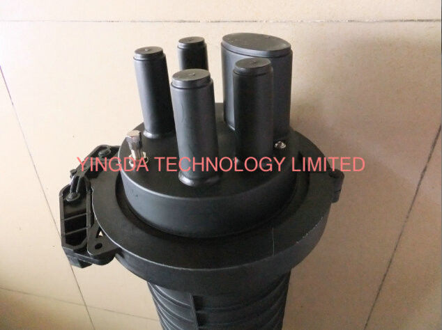 144Cores Fiber Optic Splice Closure , PP Aerial Fiber Optic Splice Box ...