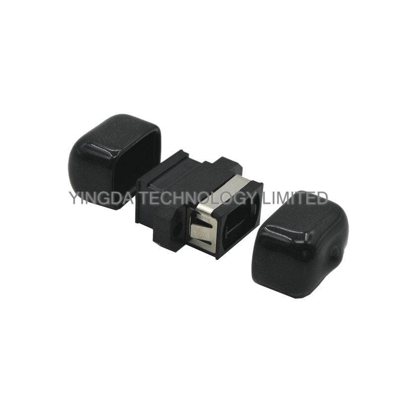 SC Footprint 12 Core Mpo / Mtp Multi Mode Fiber Adapter Coupler Flange ...