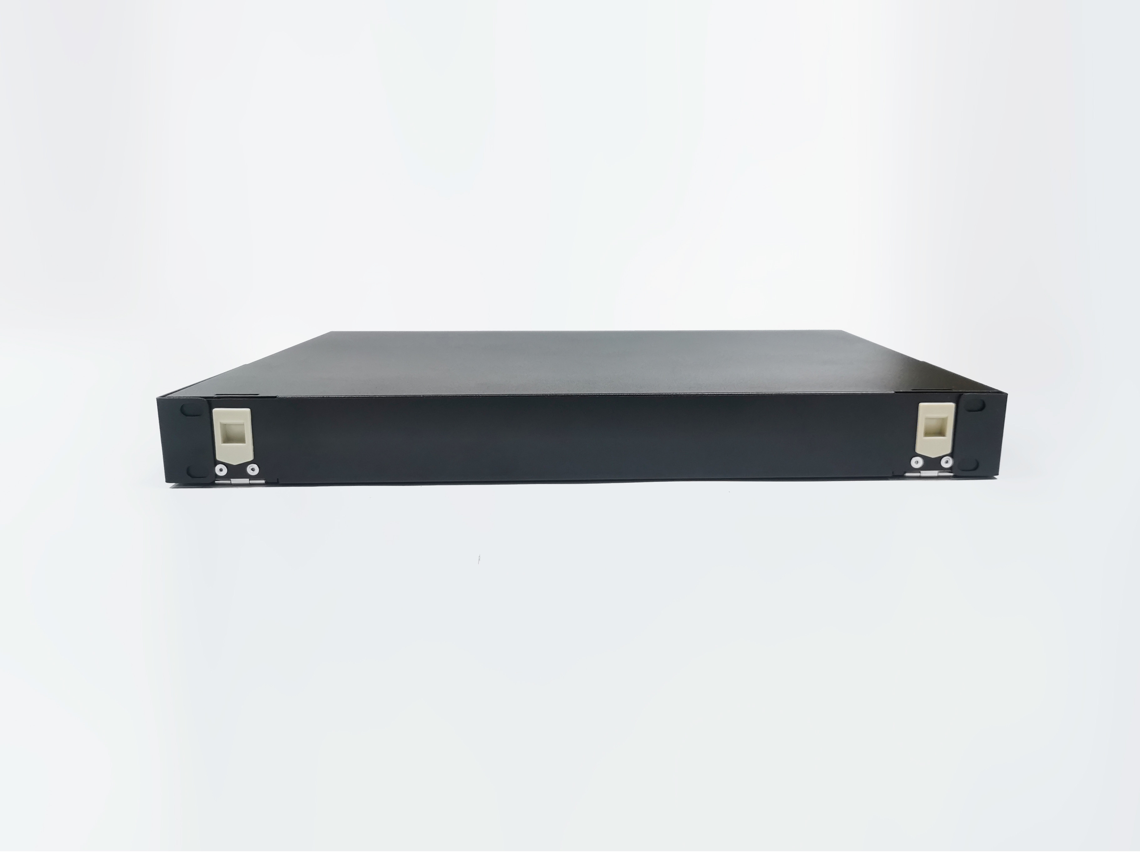12 Ports 19 Inch Rack Mount Slding Fiber Optic Patch Panel 1U LC UPC ...