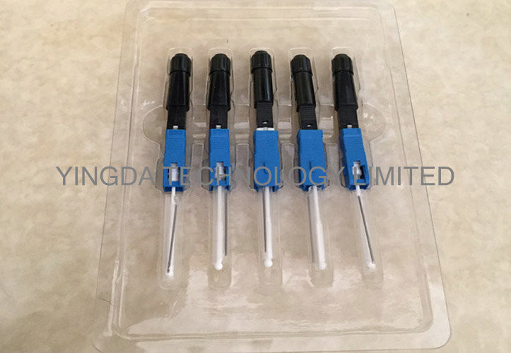 FTTH FIC SC Fusion Splice-on Connector, SC / PC Field Installable Connector