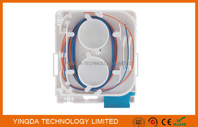 2 Cores SC Connectors Optical Network Terminal Box 2 Fibers Wall Mount Box