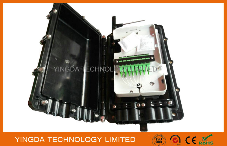 Aerial Fiber Optic Cable Joint Box 1 x 2 Bare PLC Splitter For Bunchy ...