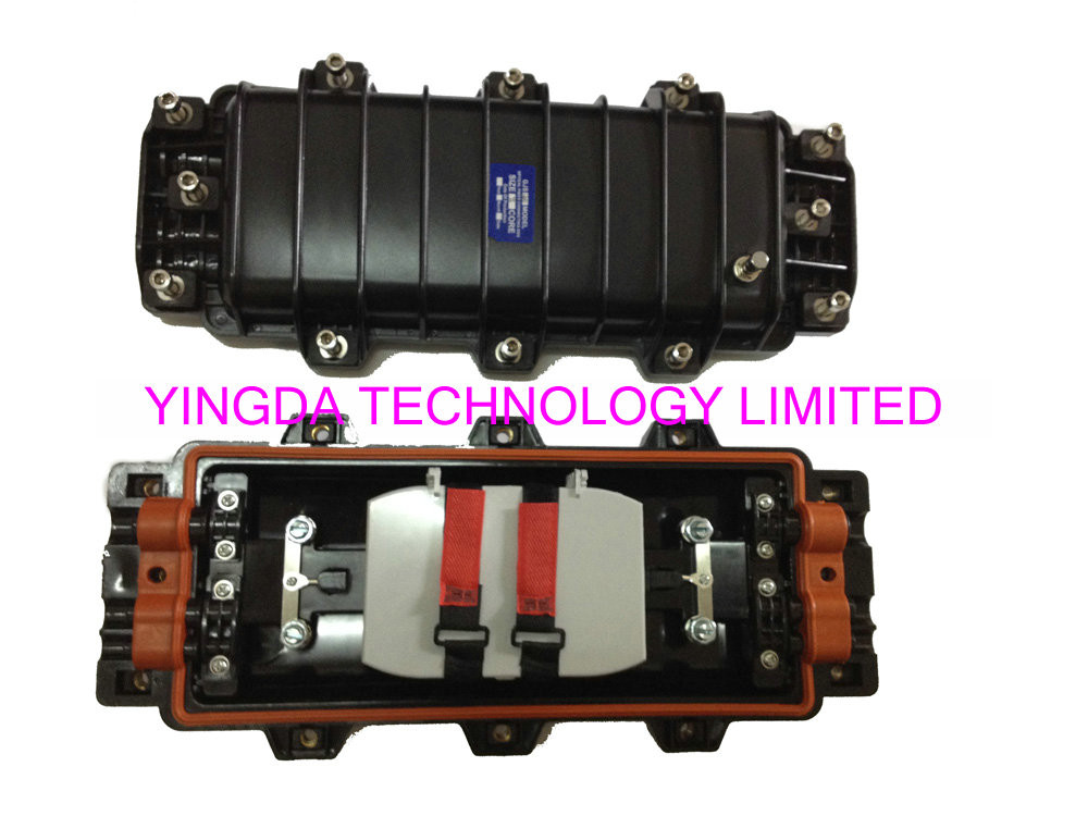 Orizontal Fiber Optic Splice Closure , UnderGround Fiber Joint Closure ...