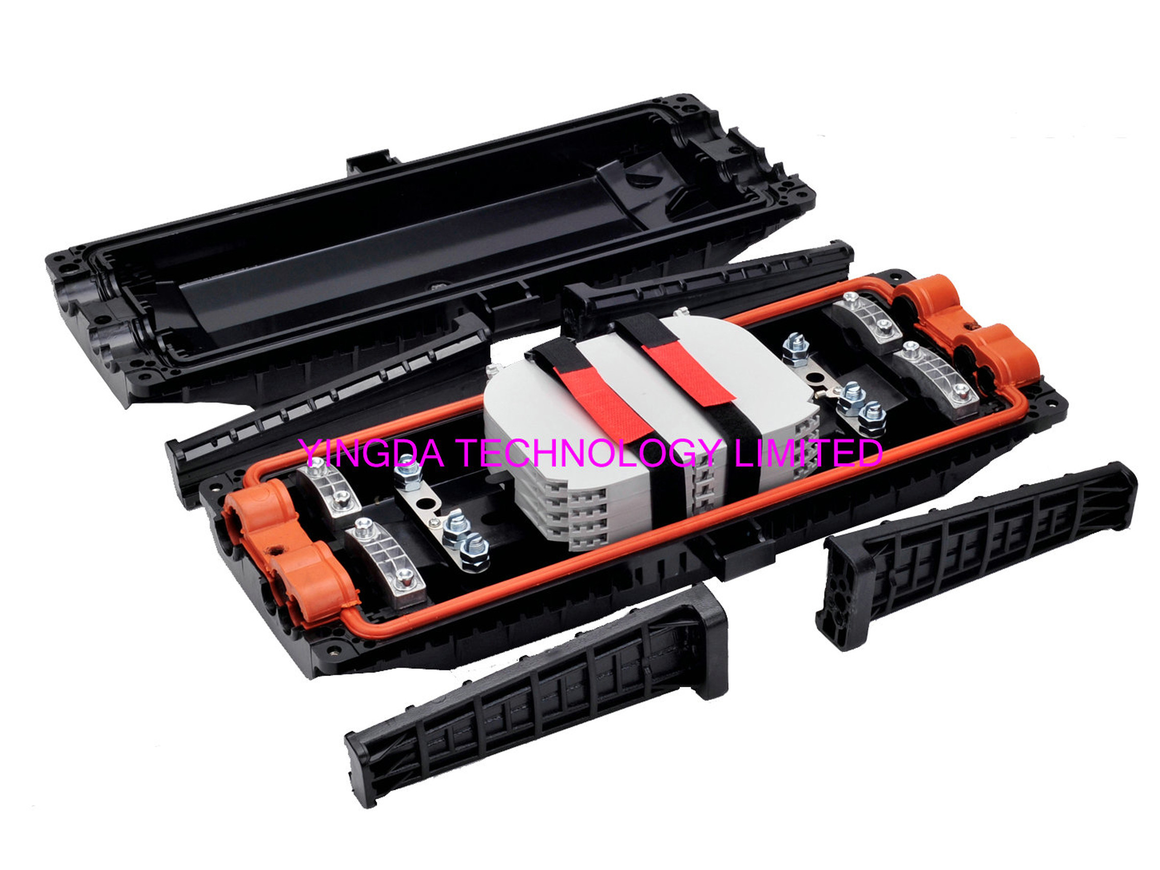 In - Line Fiber Optic Splice Closure 3M Type Horizontal 216 Cores For ...