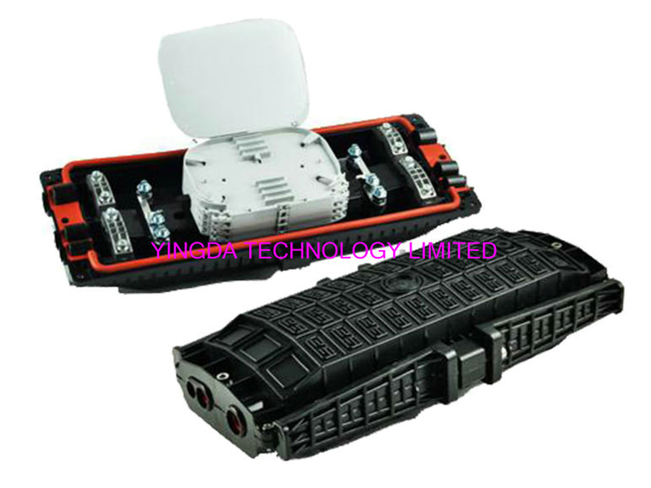 In - Line Fiber Optic Splice Closure 3M Type Horizontal 216 Cores For ...