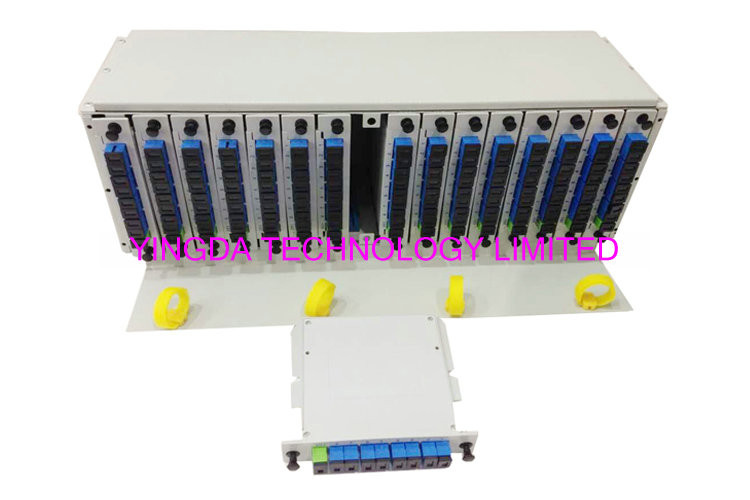 Chasis Completes LGX Modules With Splitters1x8 SC/Apc Adaptors Rack ...