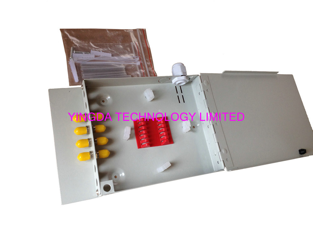 8 Ports ST SC Adapter Fiber Optic Terminal Box, 8 Cores ST Fiber ...