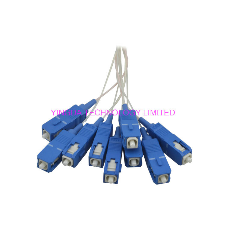 GPON 1 x 8 Fiber Optic Plc Splitter Blockless Splitter Module With 0 ...