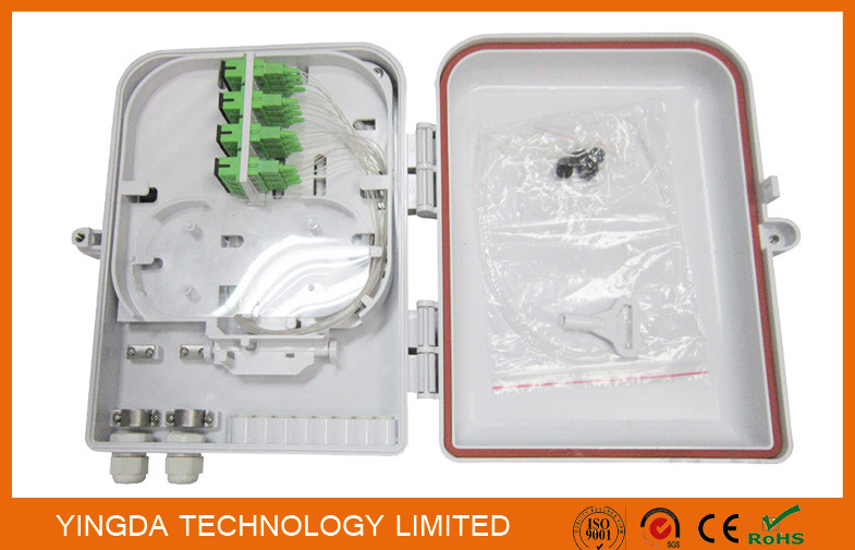 1x16 Micro Splitter Fiber Optic Splitter Box 260*320*90mm SC/APC Adapter