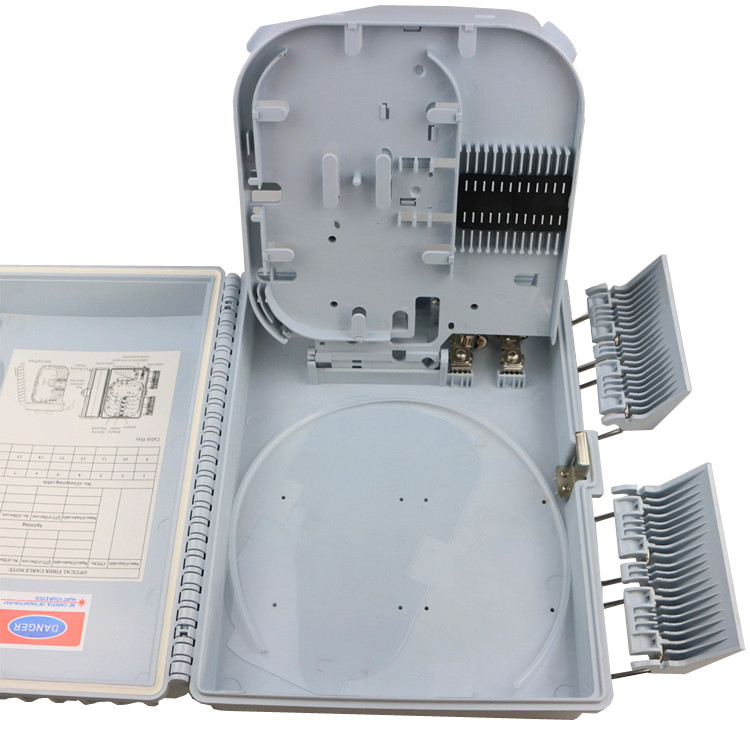 PC+ABS Material Optical Terminal Box , Fiber Optic Closure With LGX ...