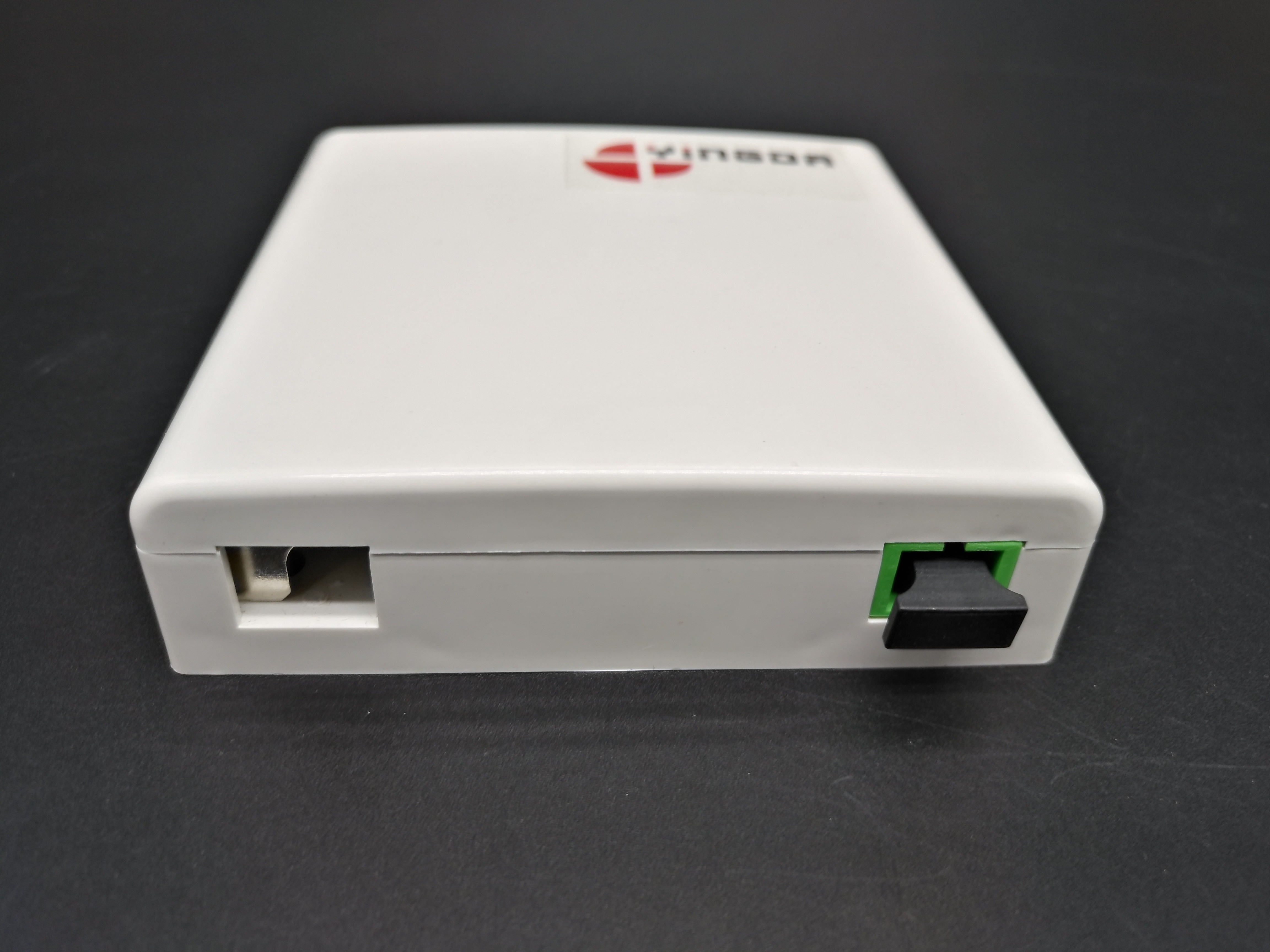 1 Port FTTH Fiber Optic Termination Box SC APC Socket Panel With ...