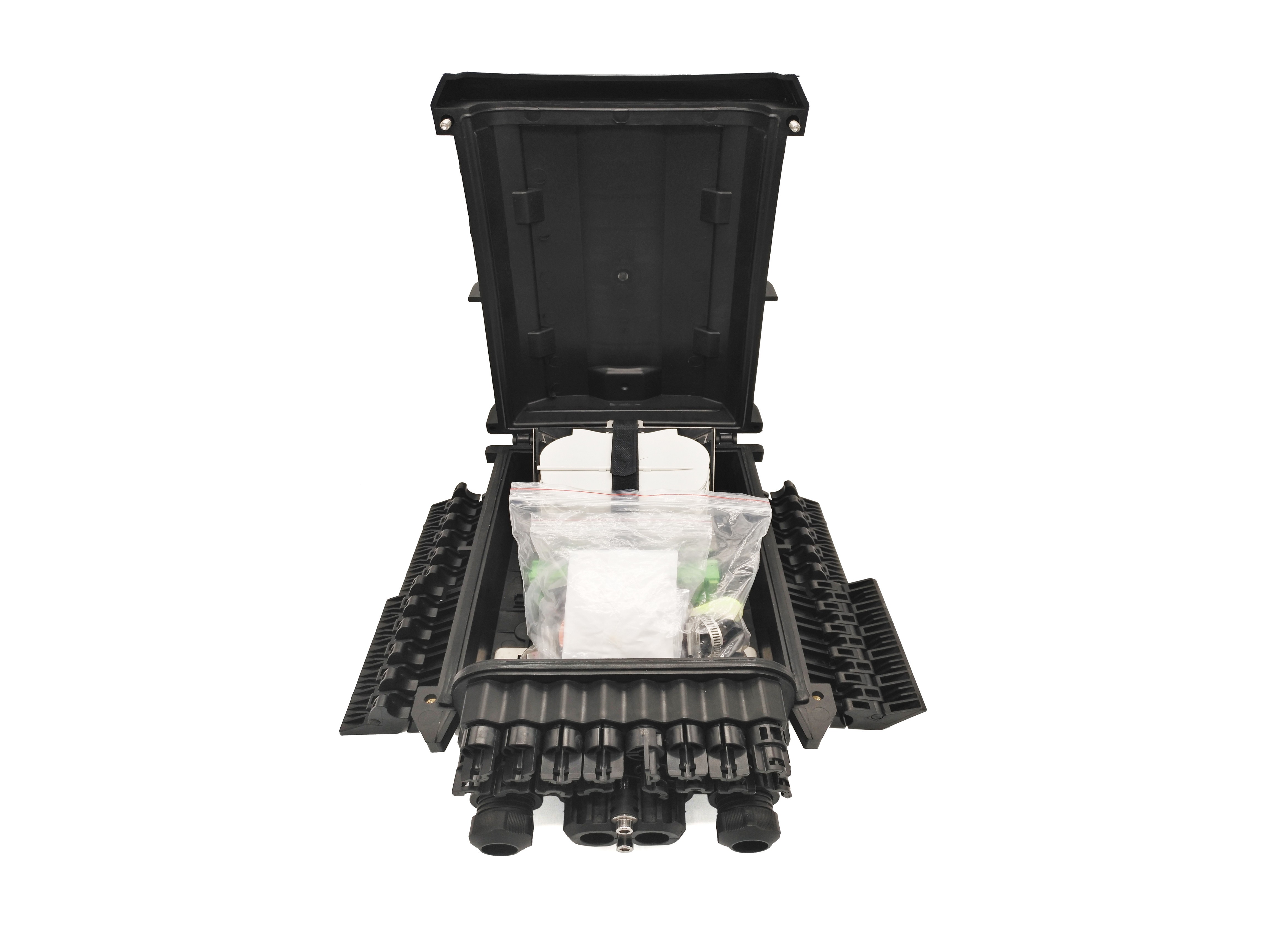 IP68 Outdoor Pole Mount Fiber Optical Distribution Box 16ports for Drop ...