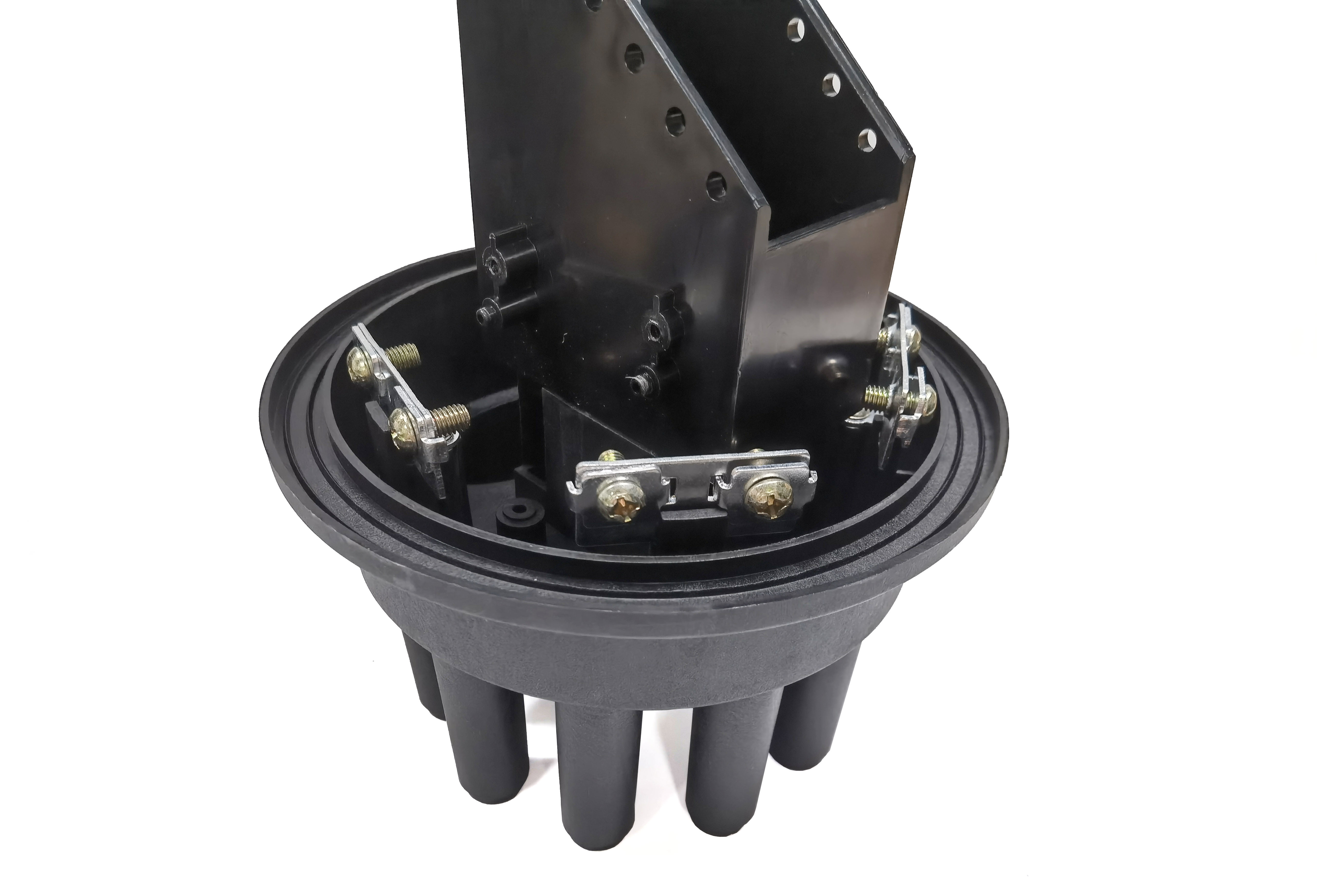 24-144 Cores Heat Shrink Dome Fiber Optic Splice Closure 1 Oval 8ports ...