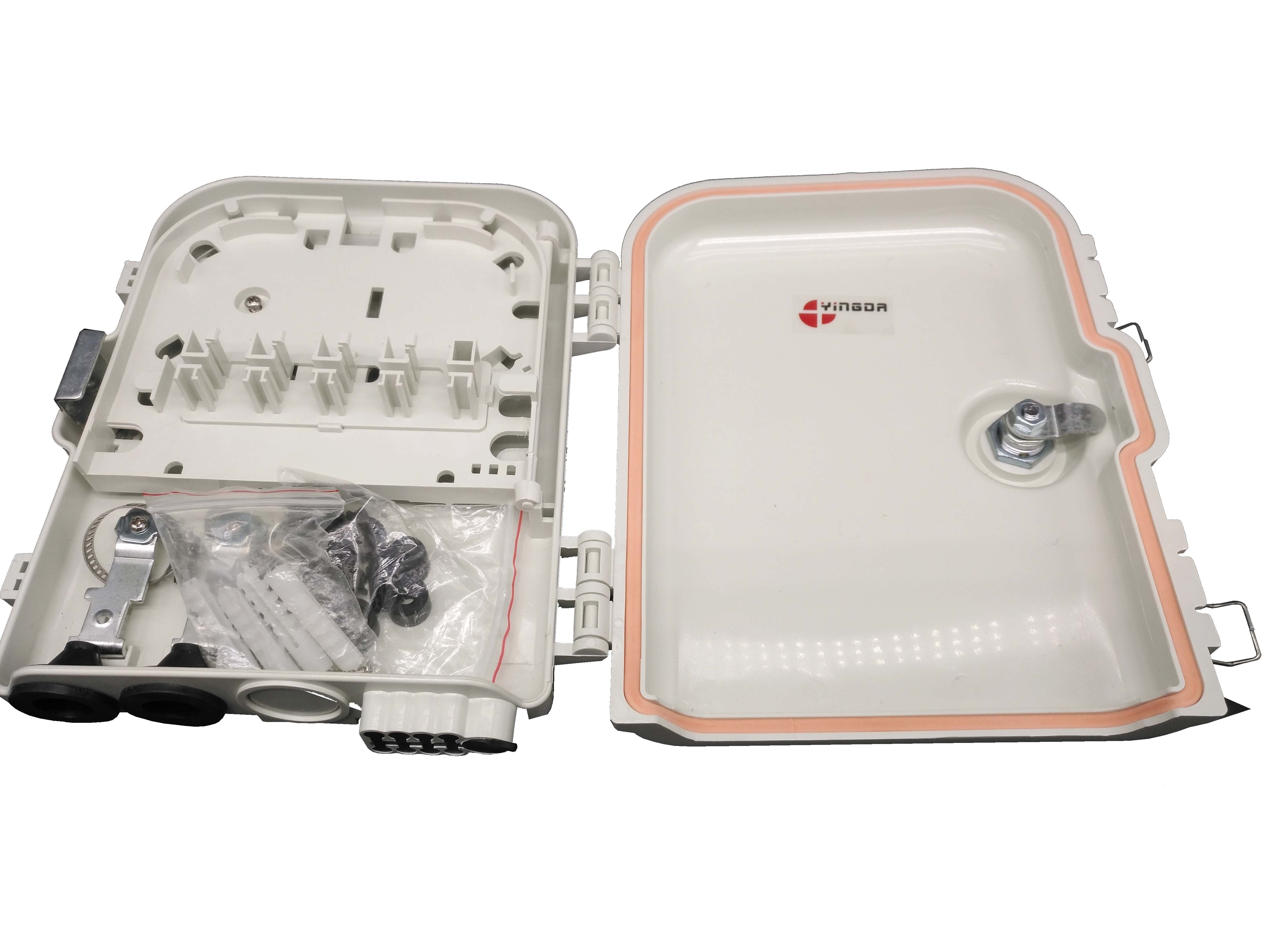 FTTH FTTB FTTX Network Fiber Optic Termination Box Outdoor Fiber Optic Distribution Box