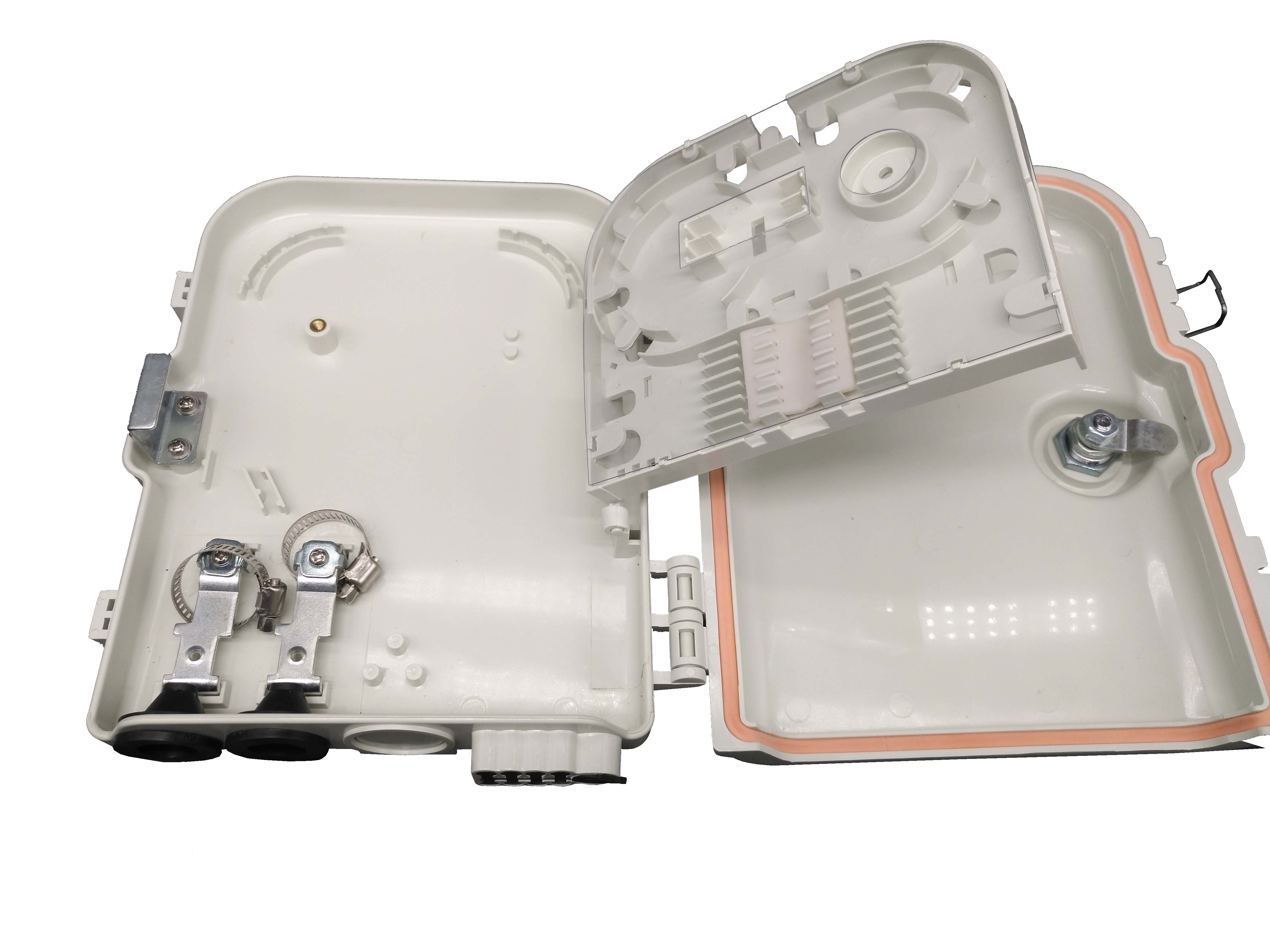 FTTH FTTB FTTX Network Fiber Optic Termination Box Outdoor Fiber Optic ...