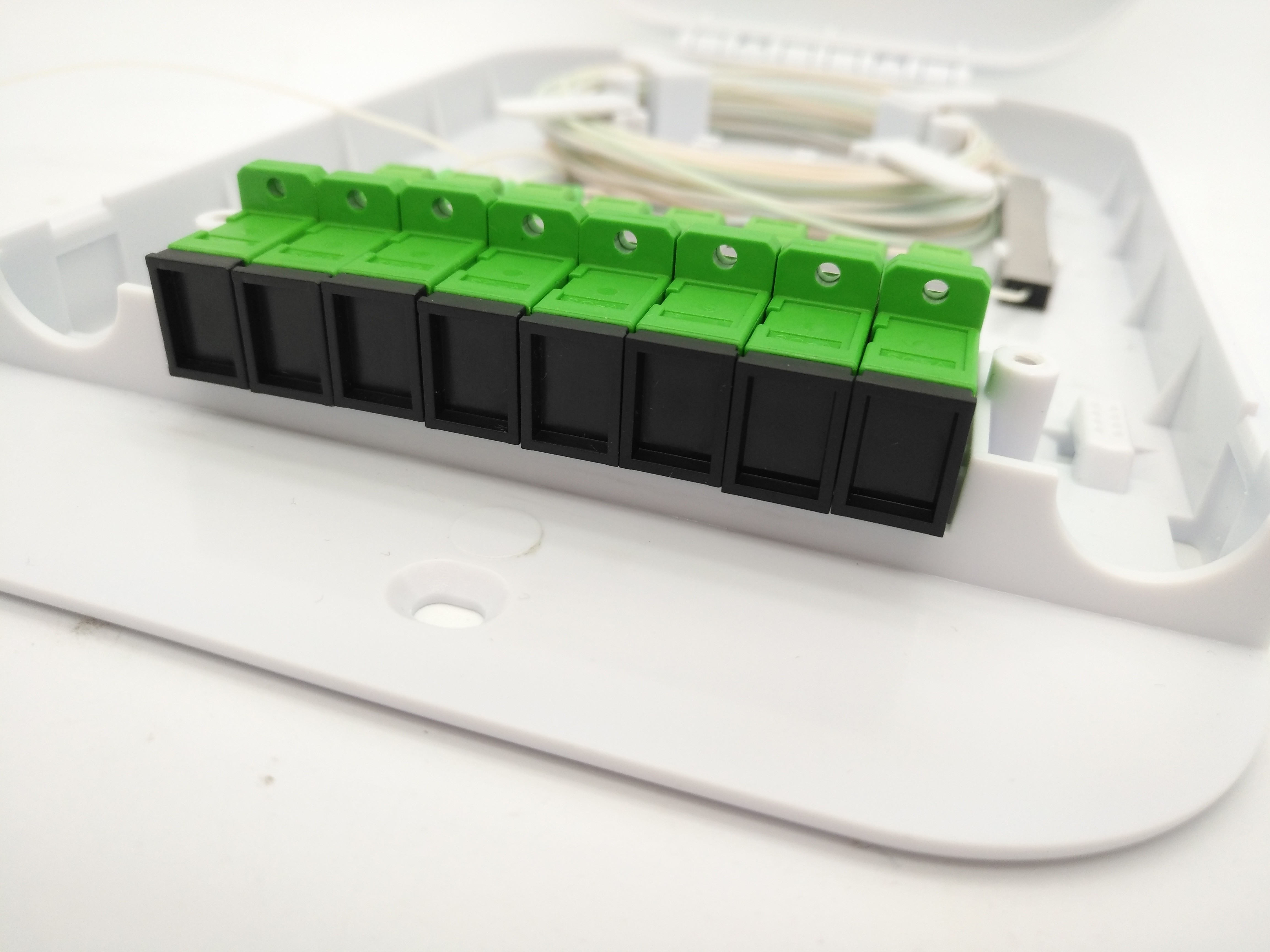 FTTH Indoor Optic Terminal Box 8 Ports Cassette Module 1*8 Mini PLC Splitter Box