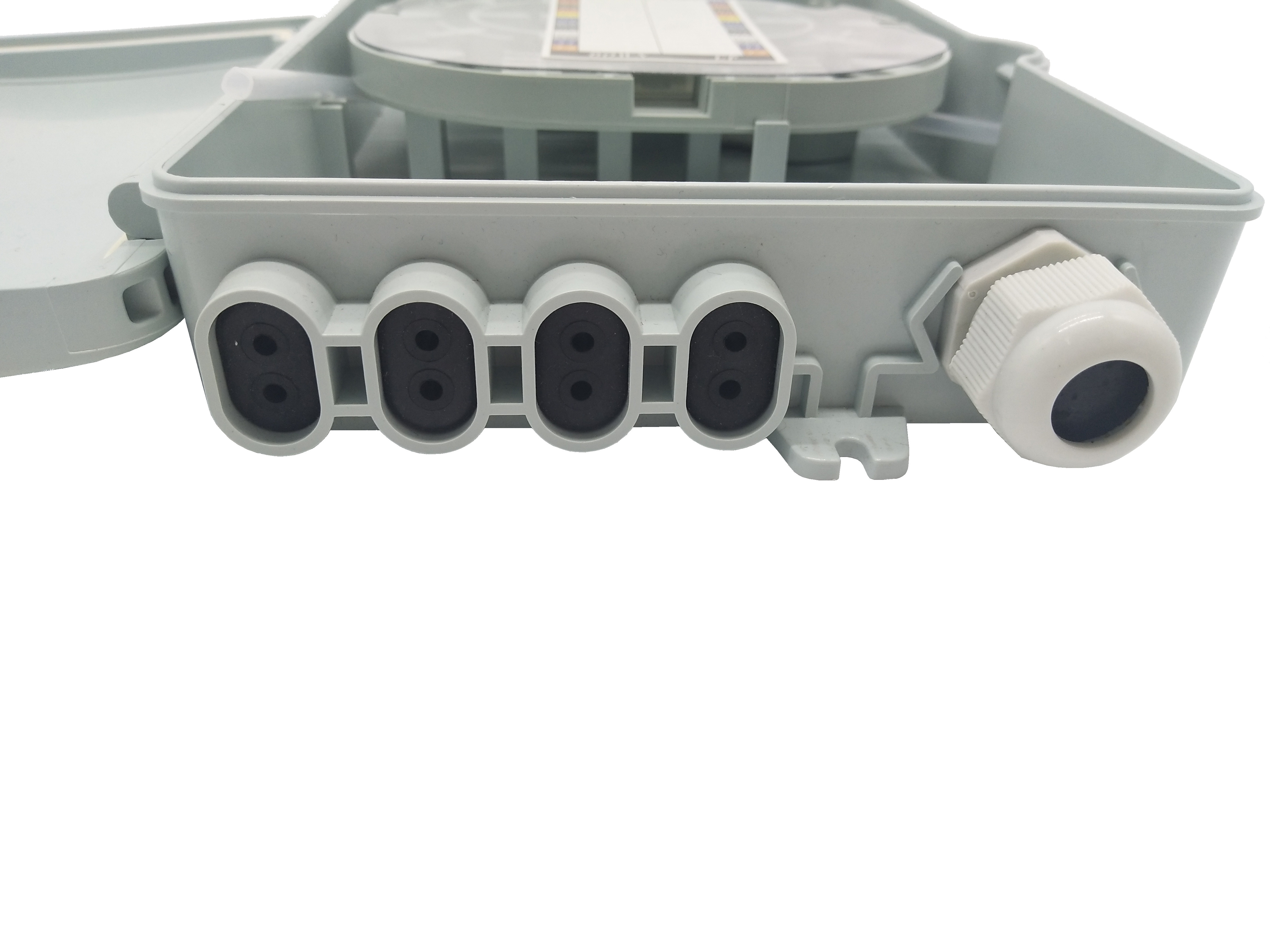 Indoor 8 SC / LC duplex Fiber Optic Distribution Box 1in 8out Fiber ...