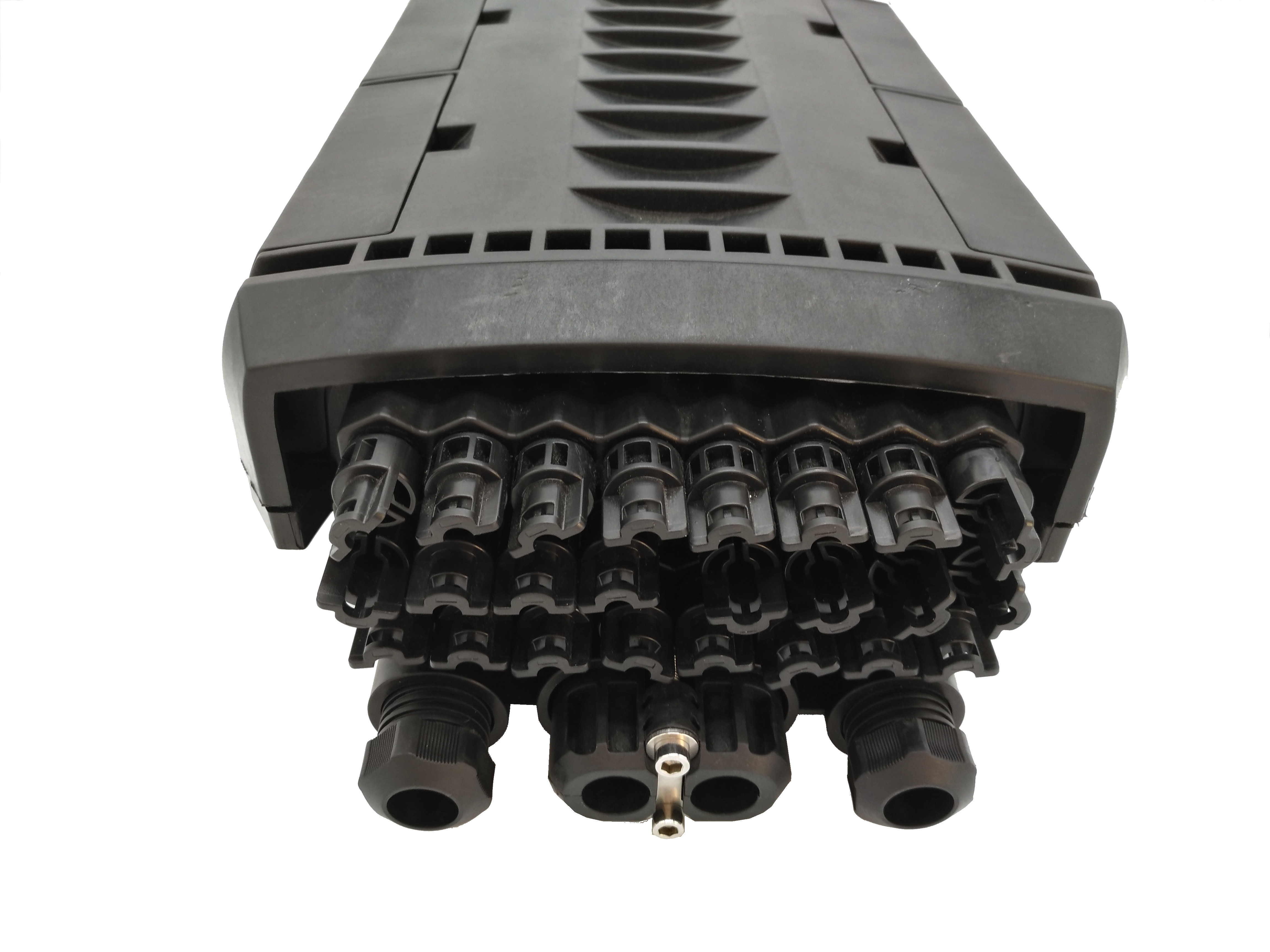 Outdoor IP68 Waterproof FTTH Network Box 24 Ports Fiber Optic Splitter Box