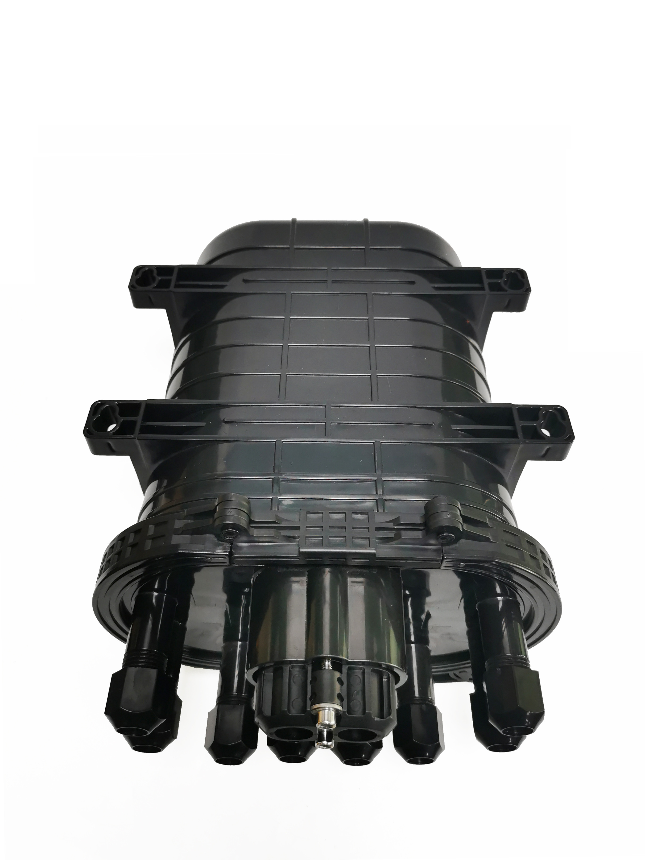 144 Cores FTTH Dome Fiber Optic Splice Closure IP68 Mechanical Seal ...