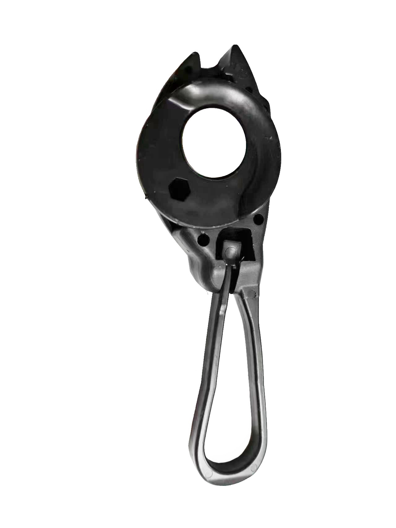 201 Stainless Steel Drop Wire Clamp Cable Installation Kits With Open Hook