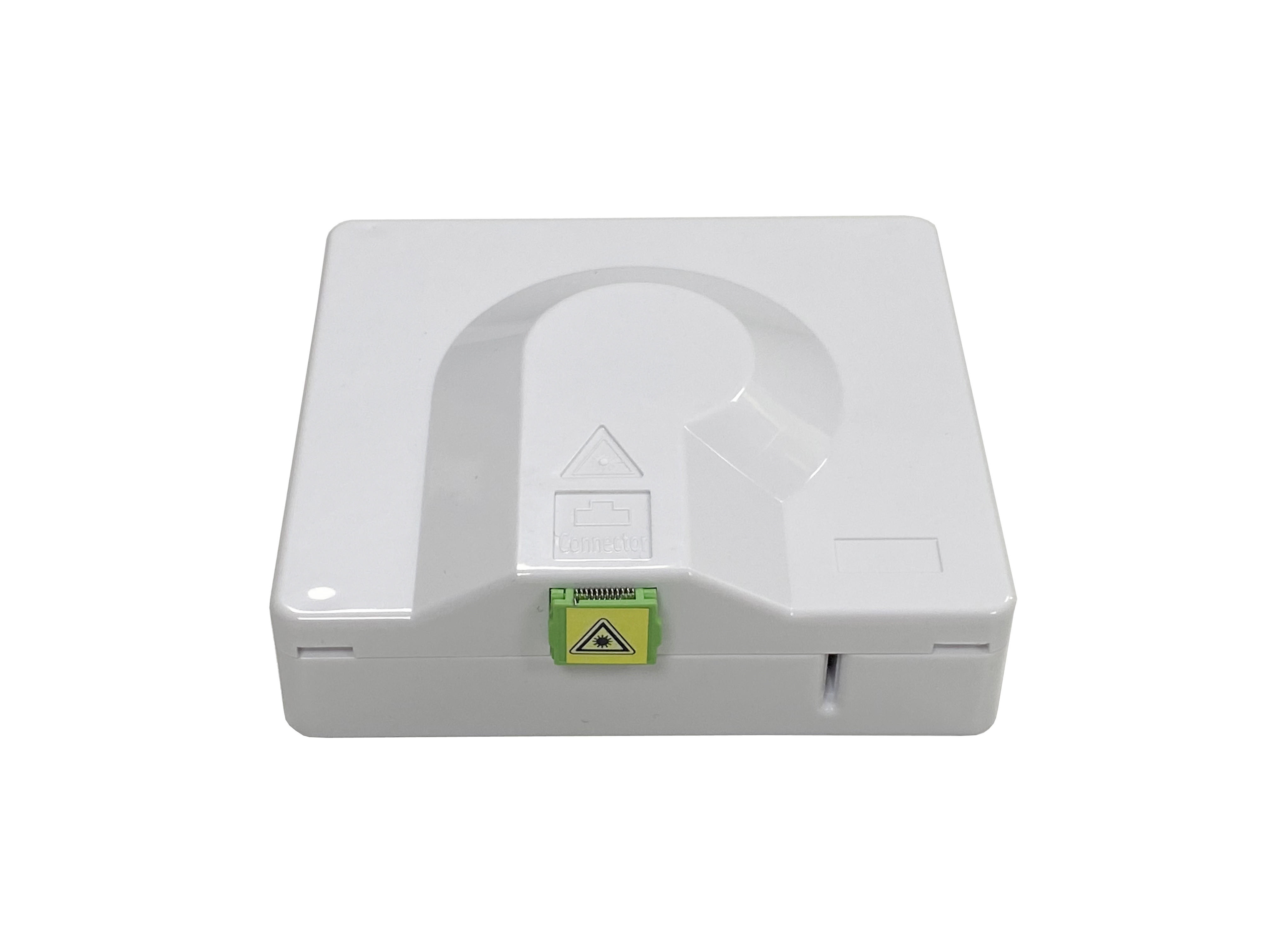 FTTH SC Invisible Fiber Optic Wall Outlet Transparent 900um G657A ...