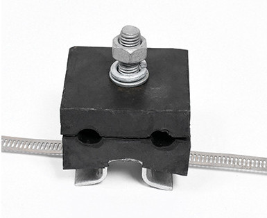 ADSS Cable Down Lead Clamp With Pole Mounted Strips