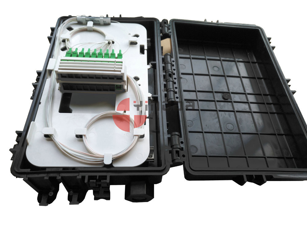 1 X 16 Fiber Optic Splitter Box 2 In 2 Out Inline 72 Cores With Bracket PC