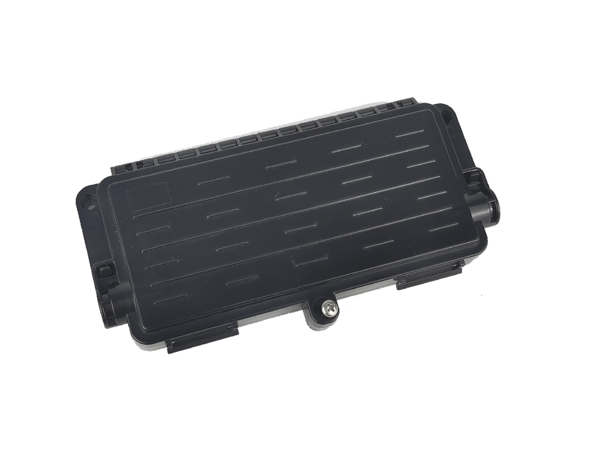 FRB-6A Fiber Optic Splicing Box 12 Cores 1in 1out Splice Closure Black ...