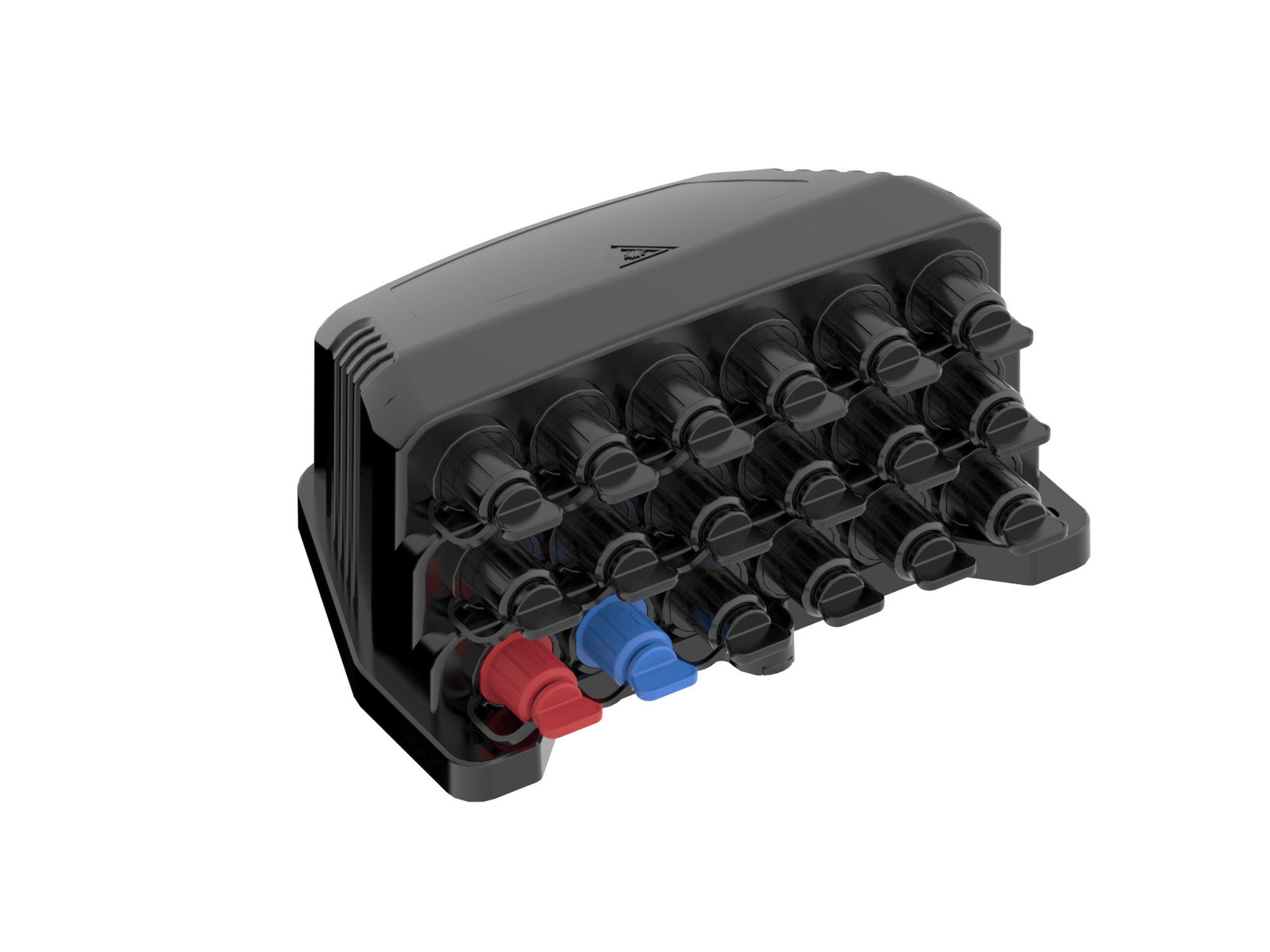 Unbalanced Splitter 18 Ports Outdoor Fiber Optic Distribution Box Pre ...