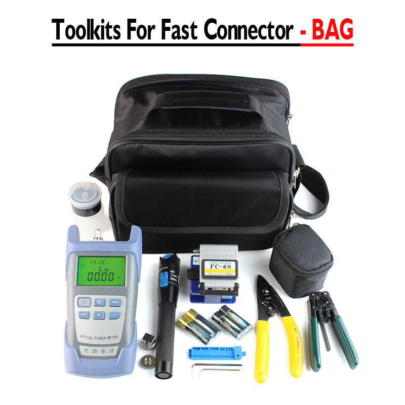 FTTH Fiber Tool Kits for Rubber Insulated Wire Stripping and Fiber Cutting
