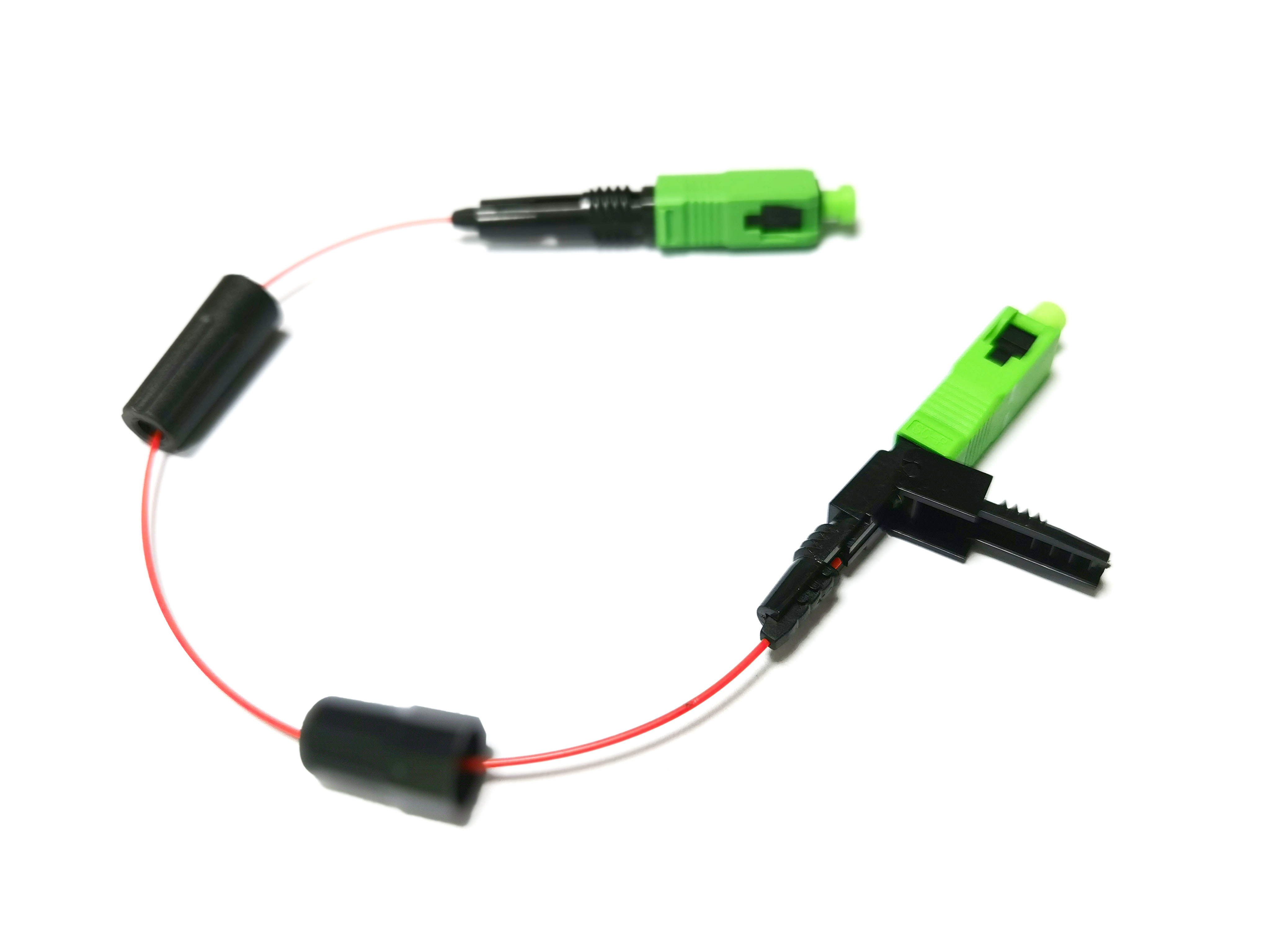 Pre-Polished Fiber Optic Termination Box with Built-In Low Refractive ...