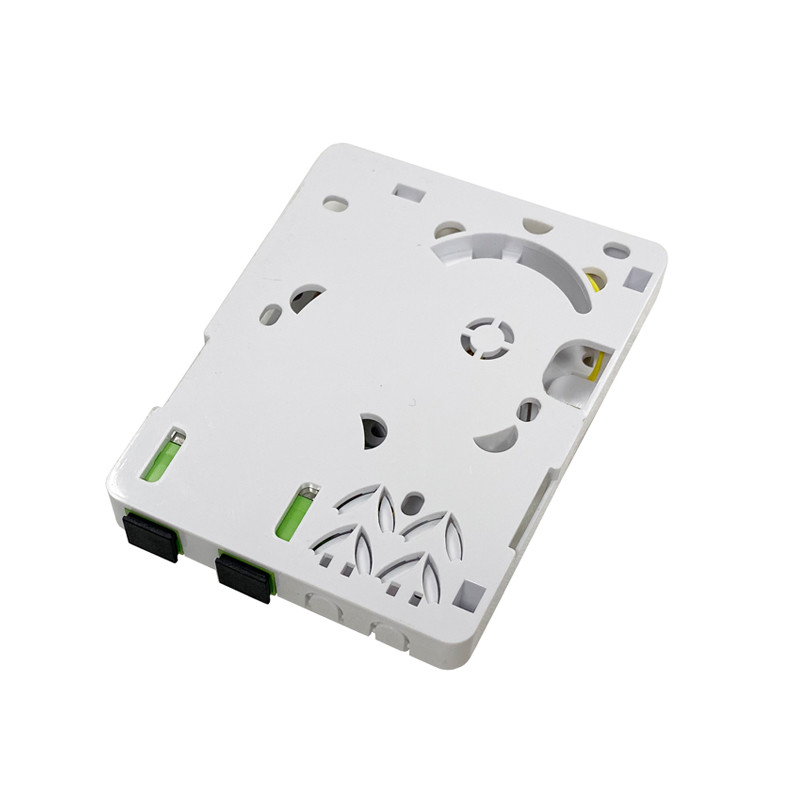FTTH PON Plastic Optical Rosette Caja Terminal 2SC Port Fiber Optic ...