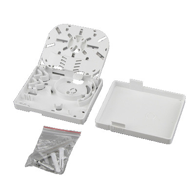 FTTH PON Plastic Optical Rosette Caja Terminal 2SC Port Fiber Optic ...