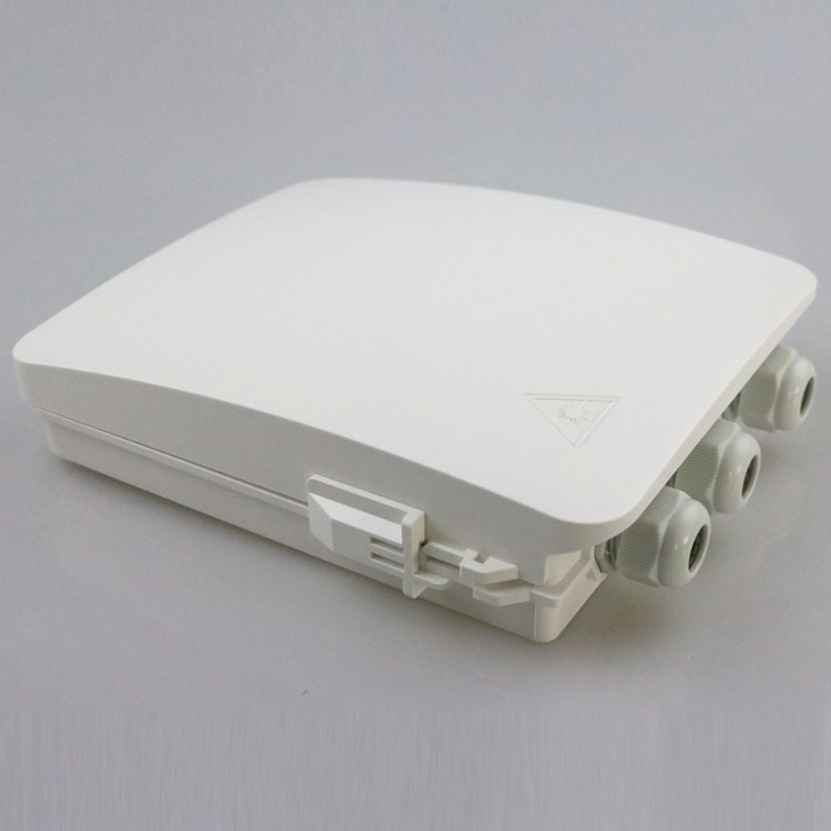 8 cores slide lock fiber terminal box with splicing tray for FTTH Network