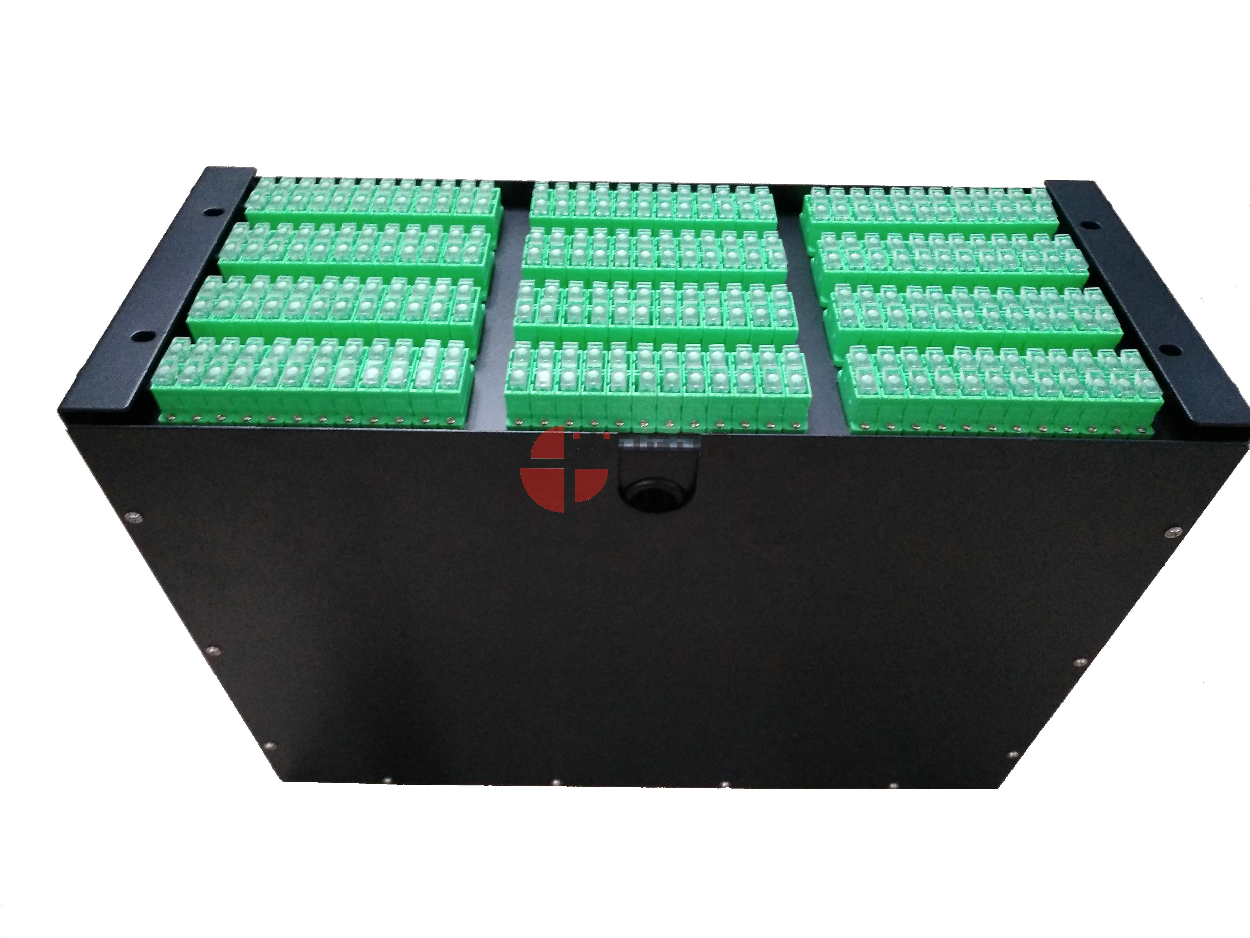 Cold Rolled Steel Fiber Patch Panel 288 Cores Slide Tray With SC Duplex ...