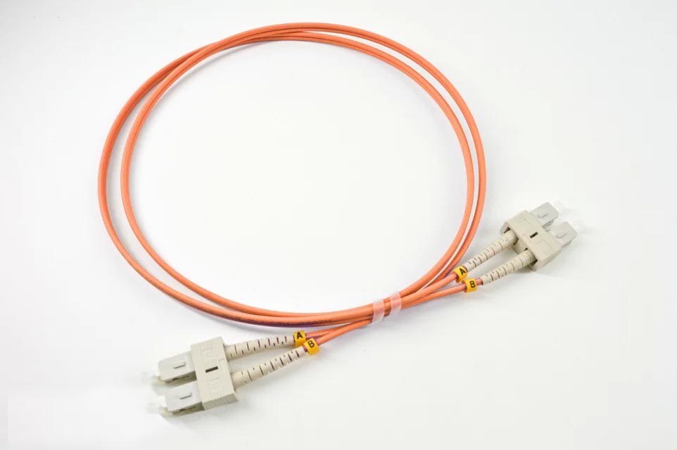 SC -SC Multimode Fiber Optic Patch Cord 50 (125)um Duplex 2.0mm With ...