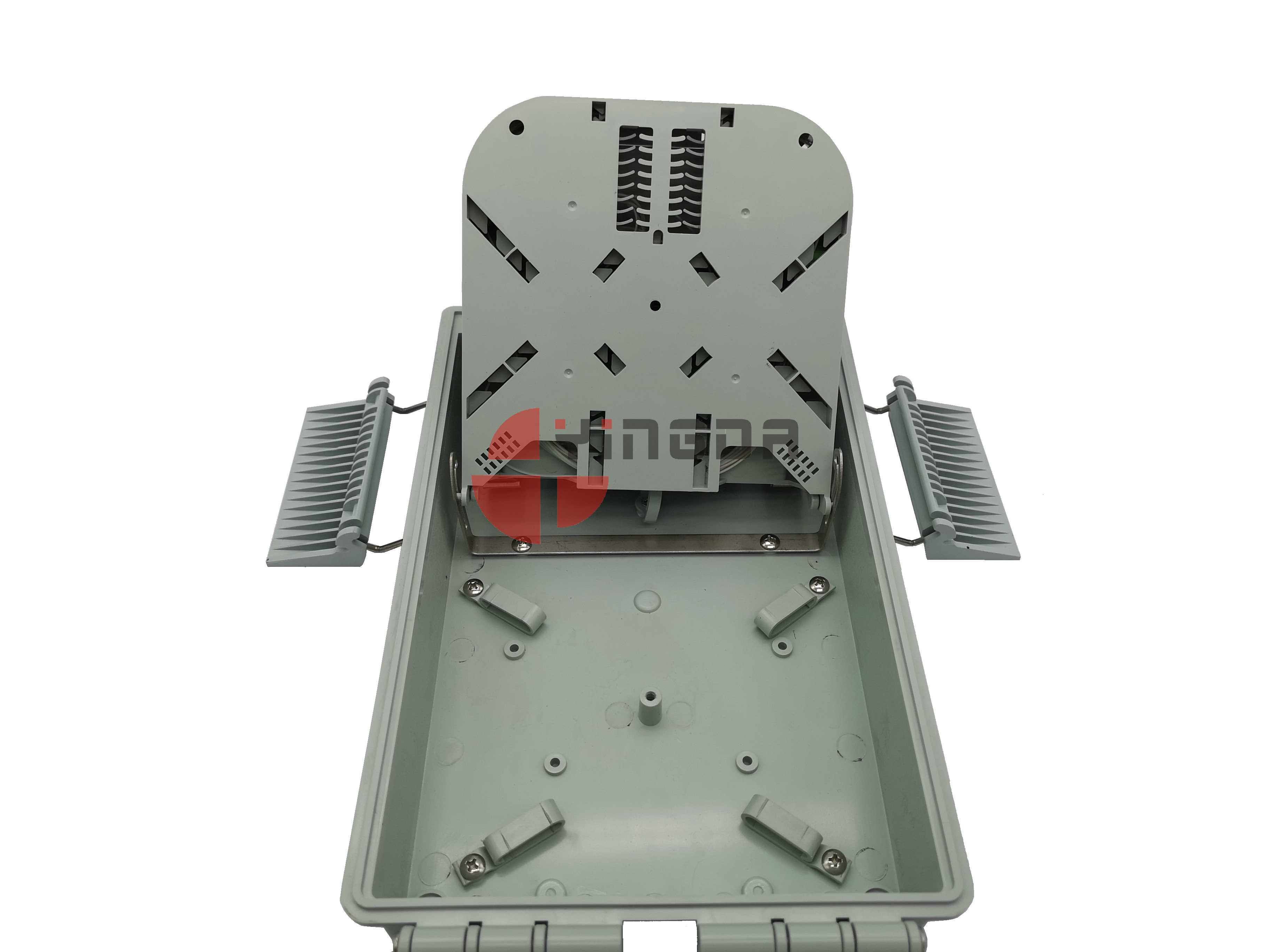 IP65 Outdoor Fiber Optic Splitter Box Wall Mount 16 Cores 1x8 Coupler ...