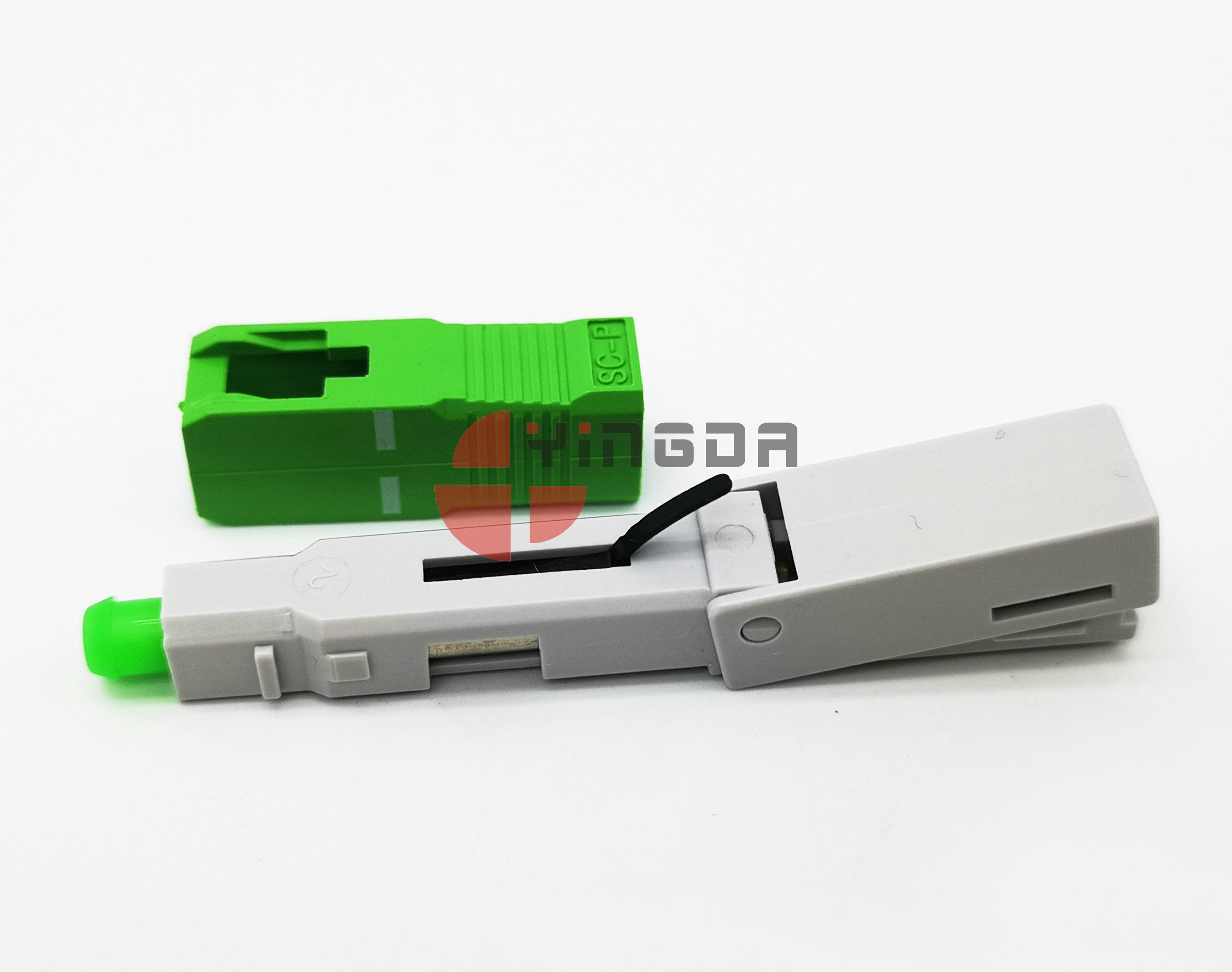 Embedded Field Installable Connector FTTH SC APC Fast Connection 0.3dB Insertion Loss