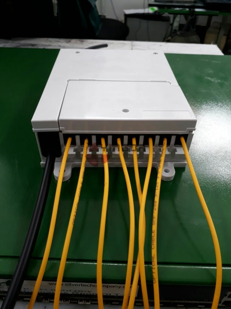 FTB Fiber Optic Termination Box 1 To 8 PLC Splitter Fanout 900um With ...