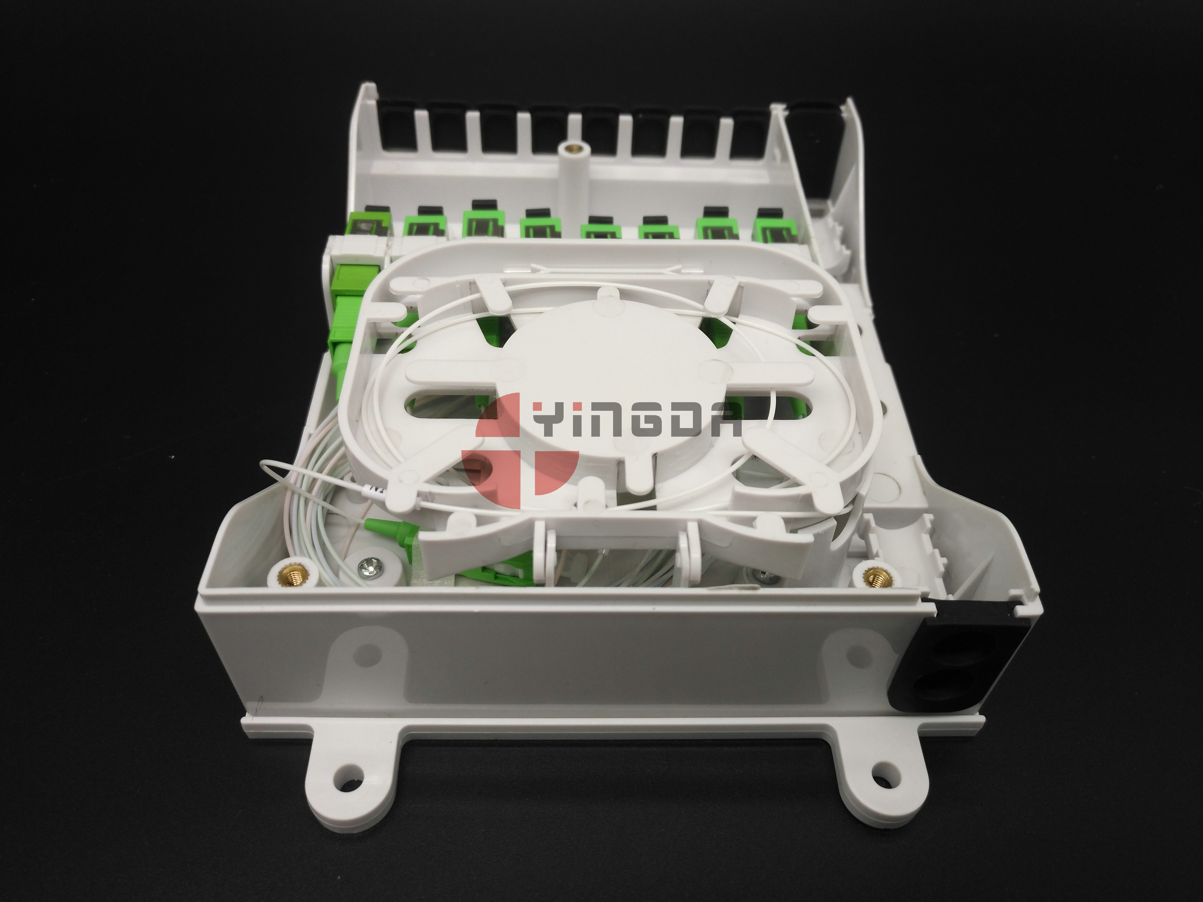 FTTH CPE Fiber Optic Termination Box With 1/8 Splitter SC G657A2 ...