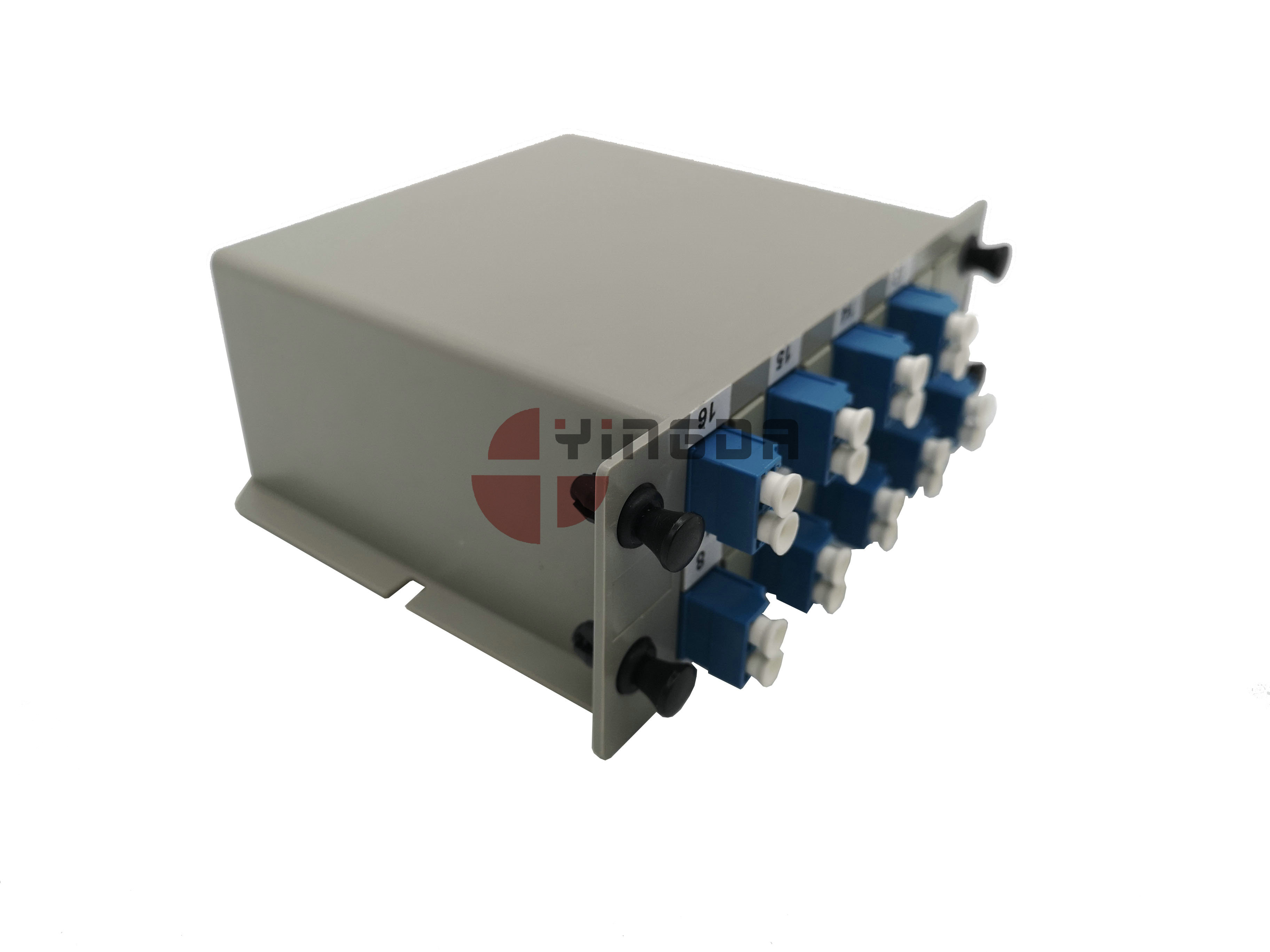 LC SC ABS Fiber Optic Passive Splitter 16 Port LGX Cassette Module 2X16 ...