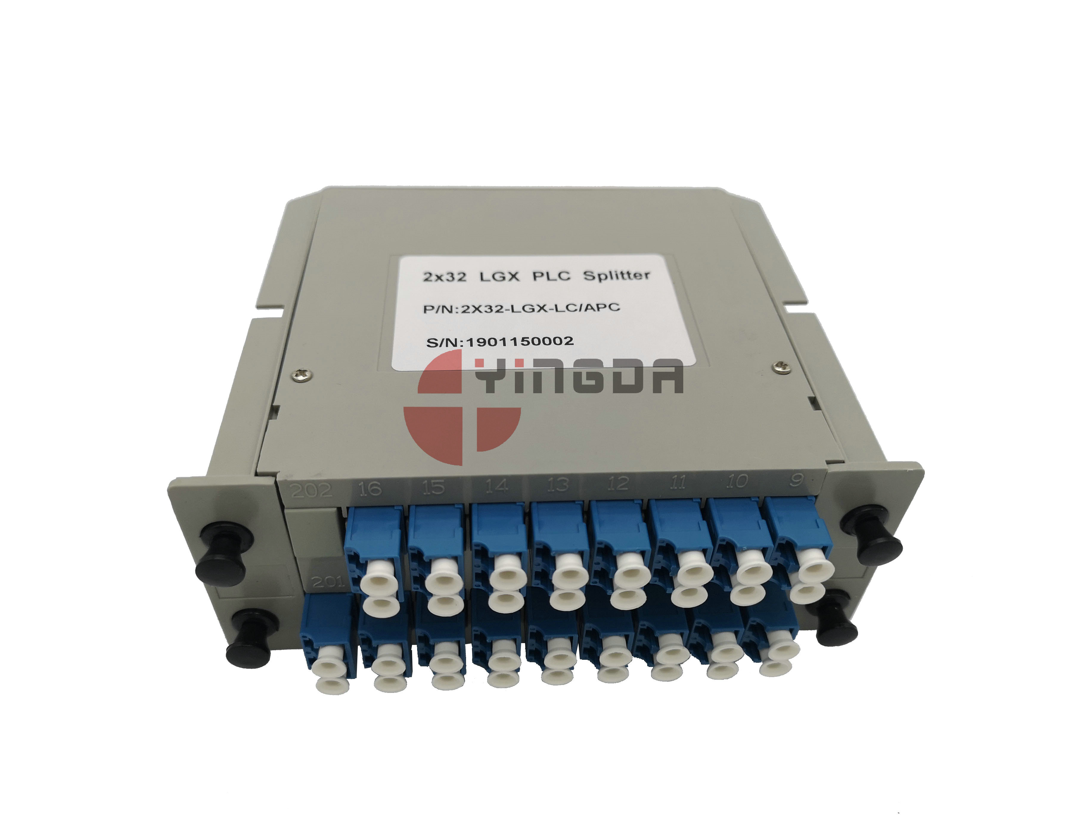 1x32 2x32 Lgx Plc Splitter Fiber Optic Cable Single Mode With LC SC ...